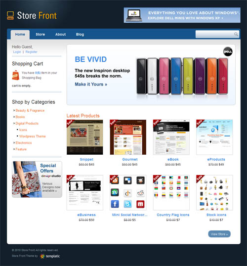 Store Front Premium Wordpress Theme