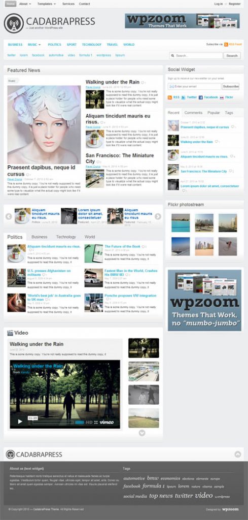 100+ Best Magazine WordPress Themes
