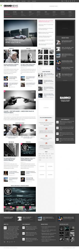 40 Cool Magazine WordPress Themes