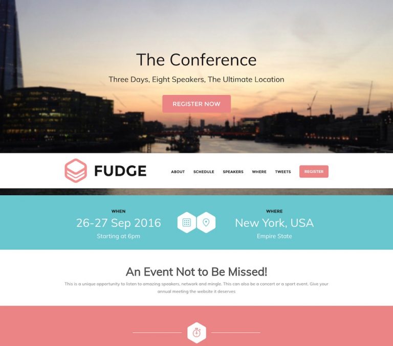 20+ Best Conference & Event WordPress Themes 2019