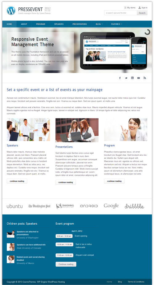 25+ Best Conference & Event WordPress Themes 2018 25+ Best Conference & Event WordPress Themes 2018