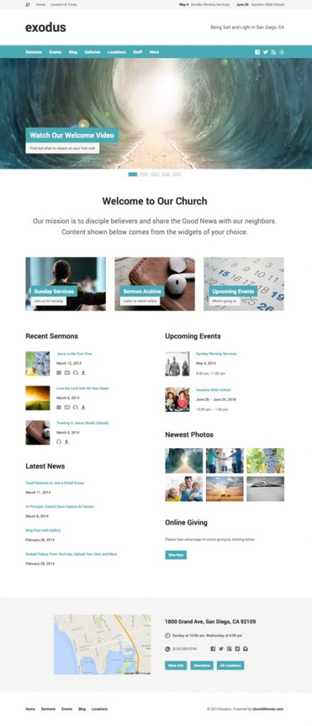 30 Best WordPress Church Themes for Your Church (2019)