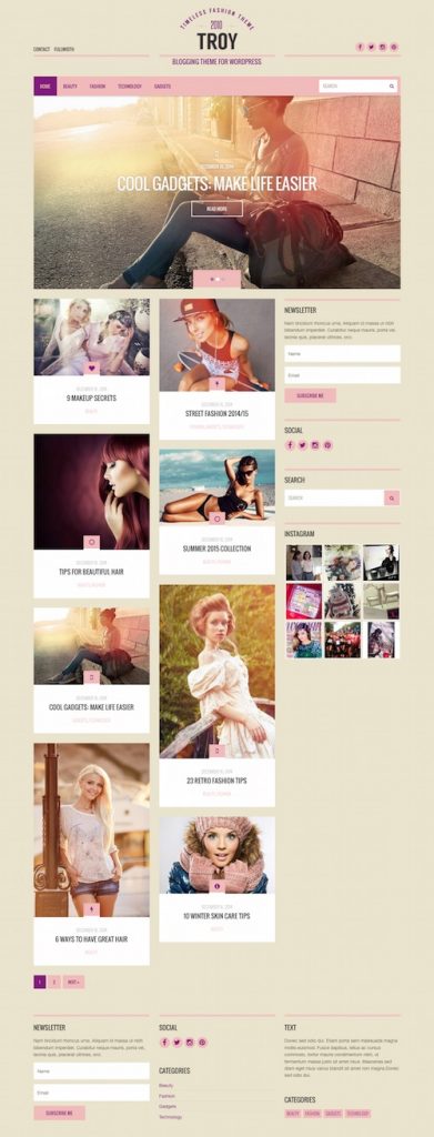 90+ Beautiful Feminine WordPress Themes for Women (2019)