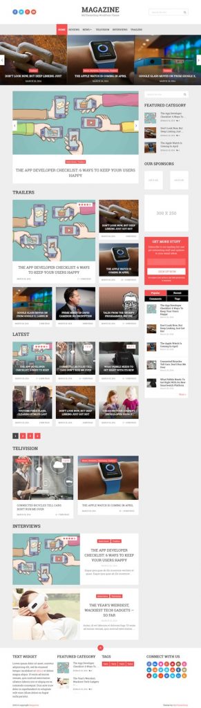 40+ Best Magazine WordPress Themes 2020