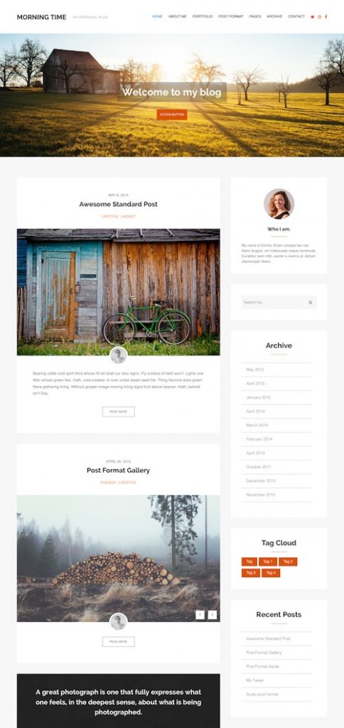 40+ Best Premium Blog WordPress Themes (2019)