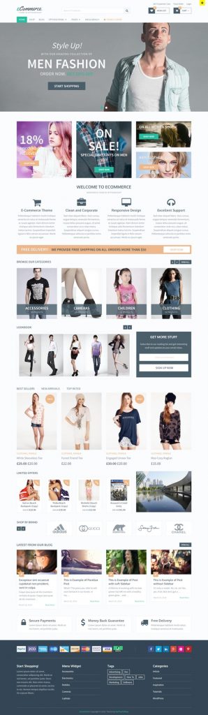 50+ Best Ecommerce WordPress Themes 2019
