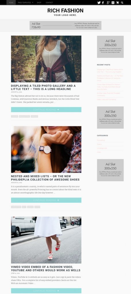 40+ Best Premium Blog WordPress Themes (2019)