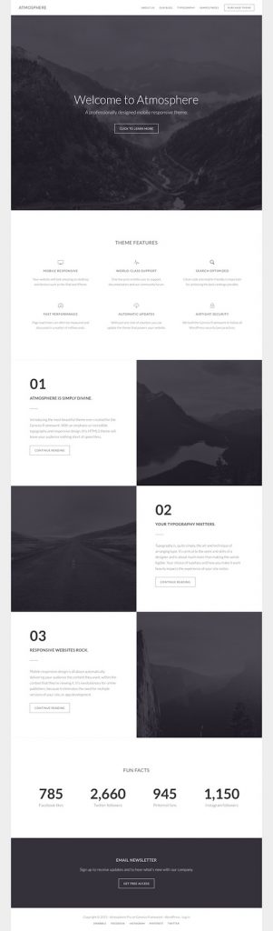 40+ Best Minimalist WordPress Themes 2019