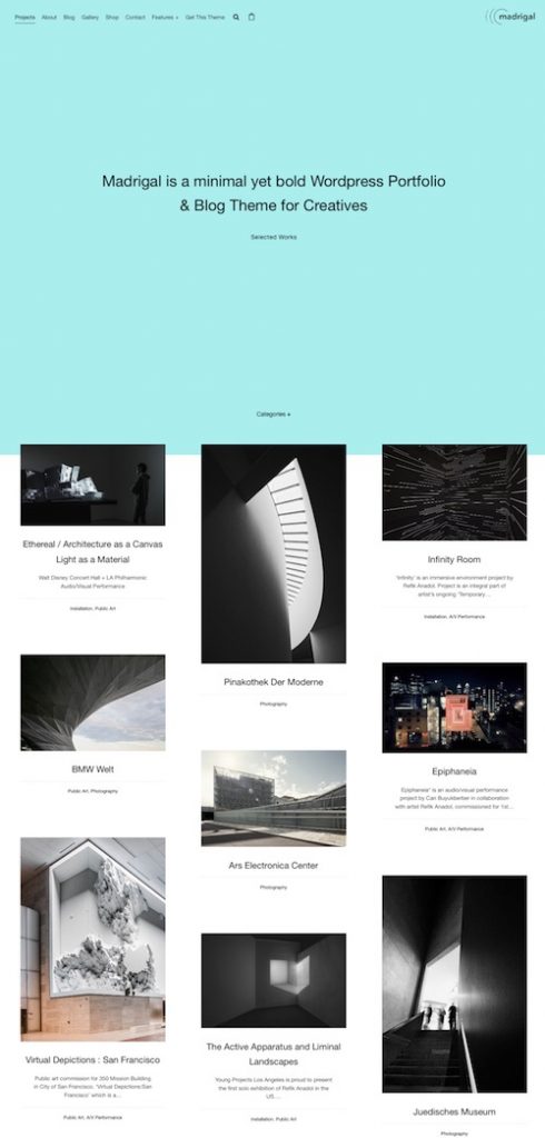50+ Best Portfolio & Photography WordPress Themes 2019