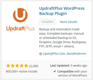 How to Backup Your WordPress Website with UpdraftPlus