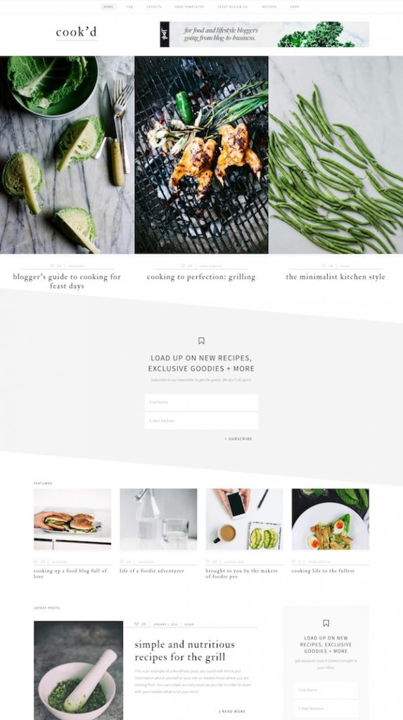 20+ Best Food WordPress Themes for Recipe Websites (2019)