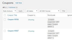How to Add a Coupons Codes Page to WordPress